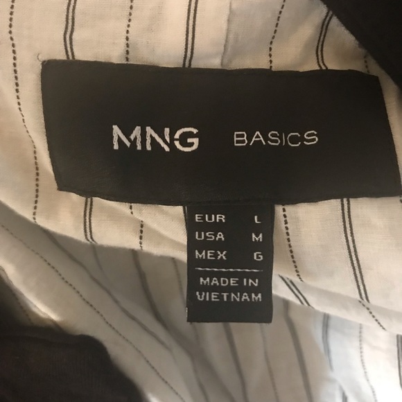 MNG Basic | Jackets & Coats | Mng Basic Black Fully Lined Blazer Size ...